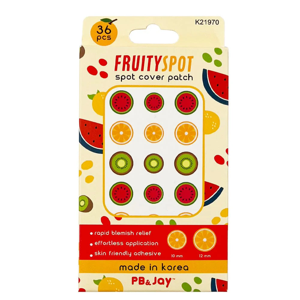 PB & JAY- FRUITY SPOT- SPOT COVER PATCH- 12PCS – Shopcosmeticsandmore