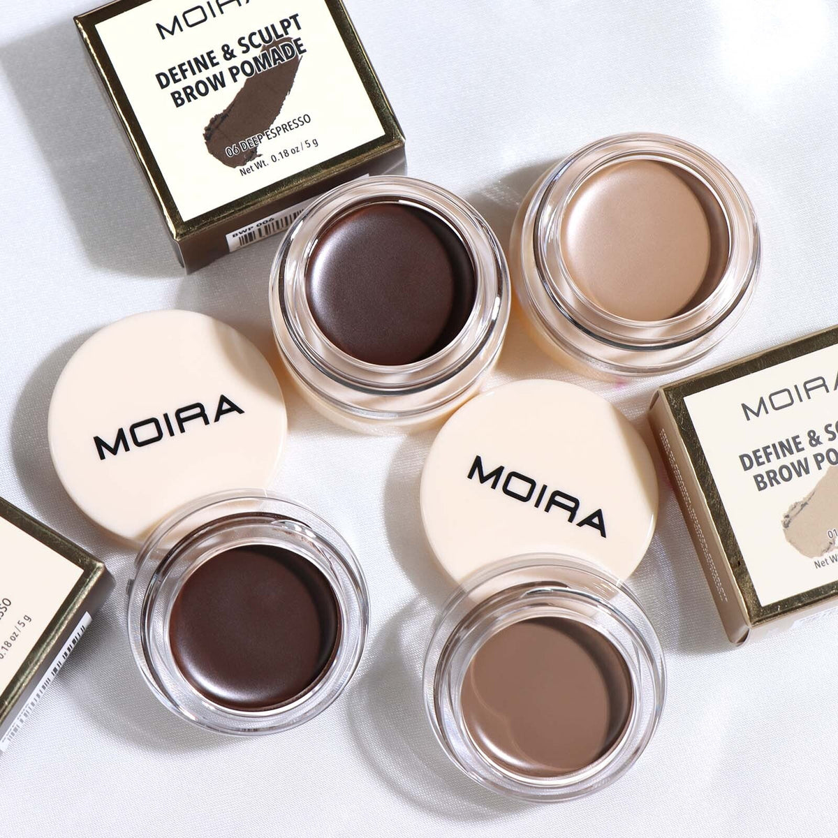 MOIRA - DEFINE & SCULPT BROW POMADE – Shopcosmeticsandmore