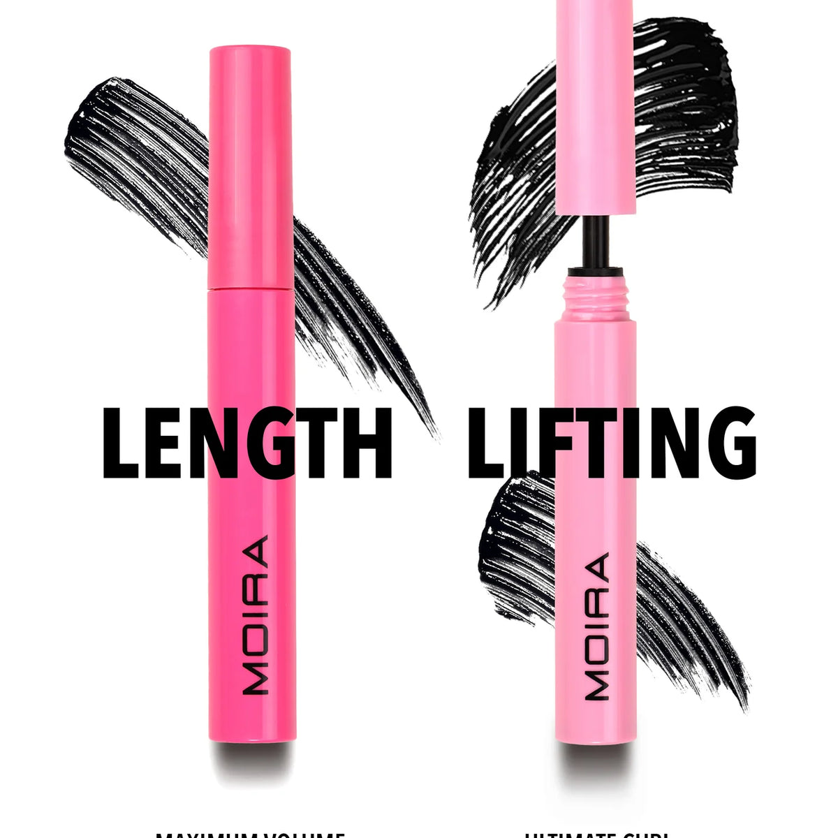 MOIRA- INTENSE VOLUME/ MAXIMUM VOLUMEN-MASCARA- 3PCS – Shopcosmeticsandmore