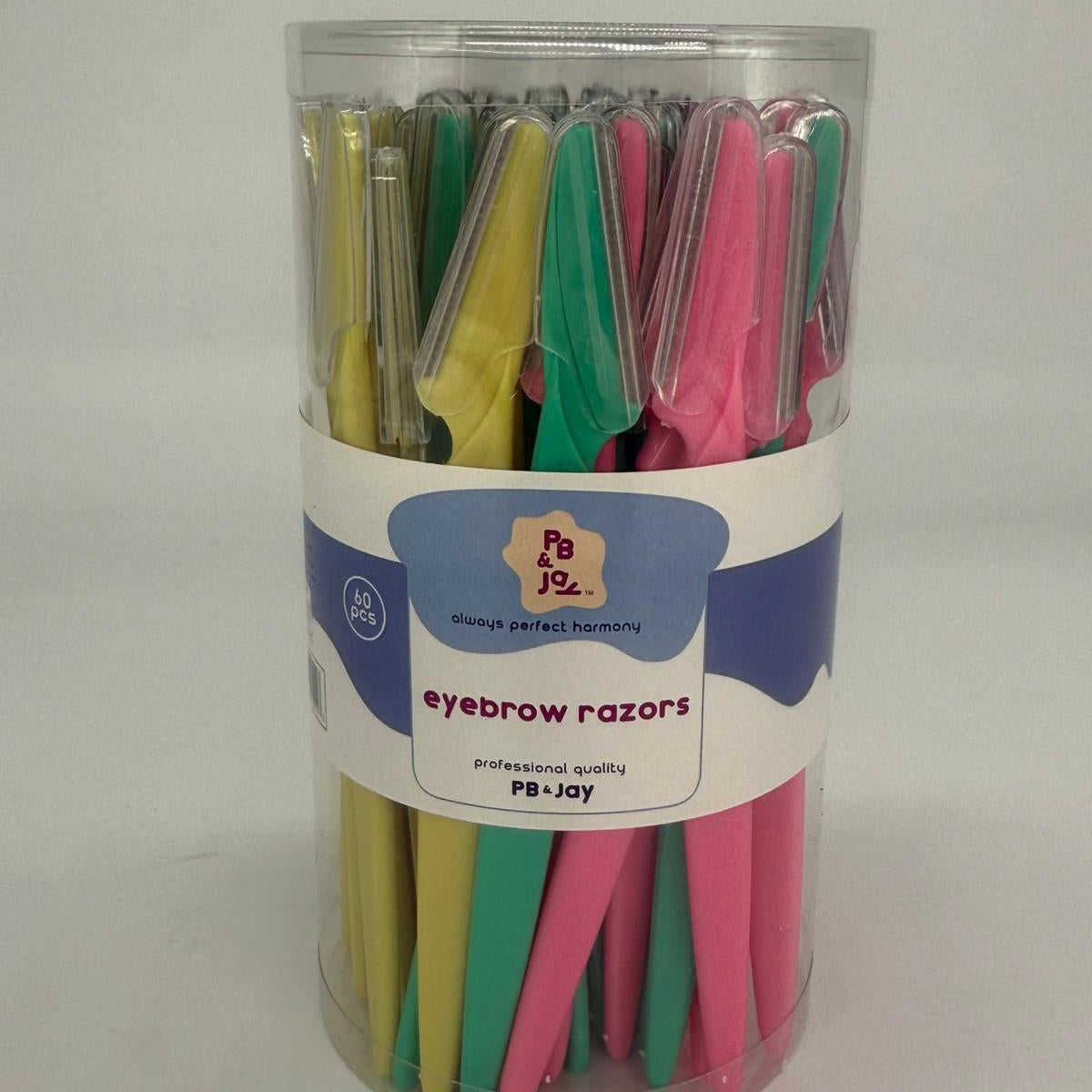 PB & JAY- EYEBROW RAZORS- 60PCS JAR – Shopcosmeticsandmore