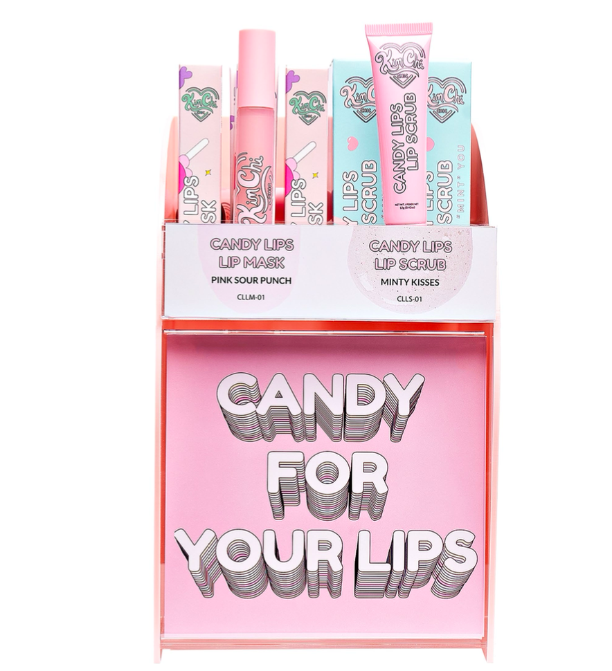 KIMCHI CHIC BEAUTY - CANDY LIPS LIP MASK & LIP SCRUB DISPLAY ...