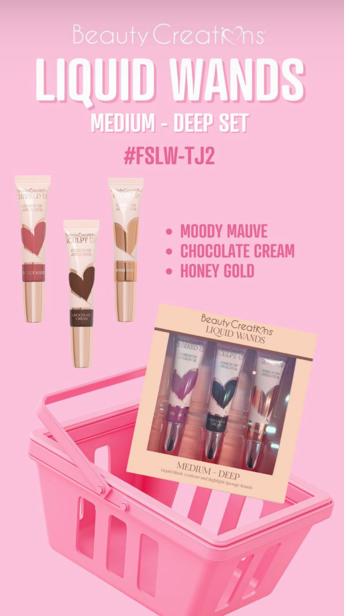 BEAUTY CREATIONS - LIQUID WANDS - MEDIUM DEEP SET (1 SET ...