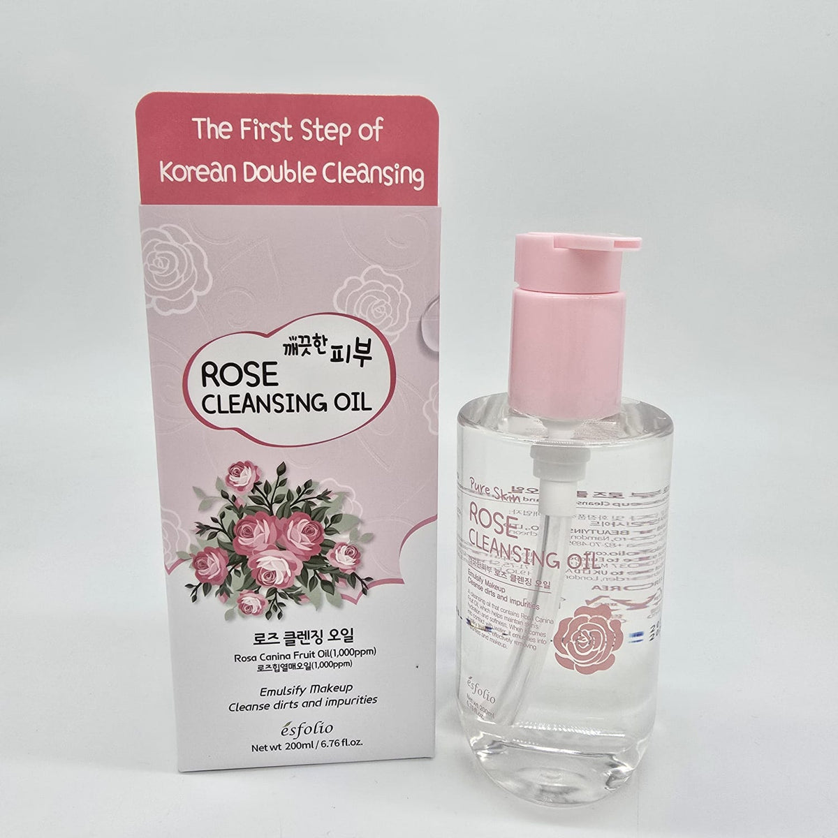 ESFOLIO- ROSE- CLEANSING OIL- 1PC – Shopcosmeticsandmore