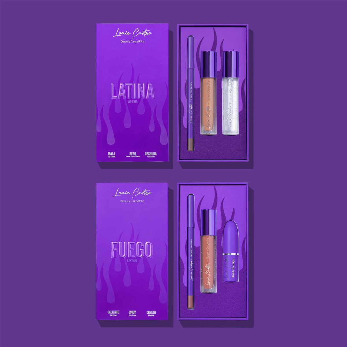 BEAUTY CREATIONS - LOUIE CASTRO - LIP TRIO – Shopcosmeticsandmore