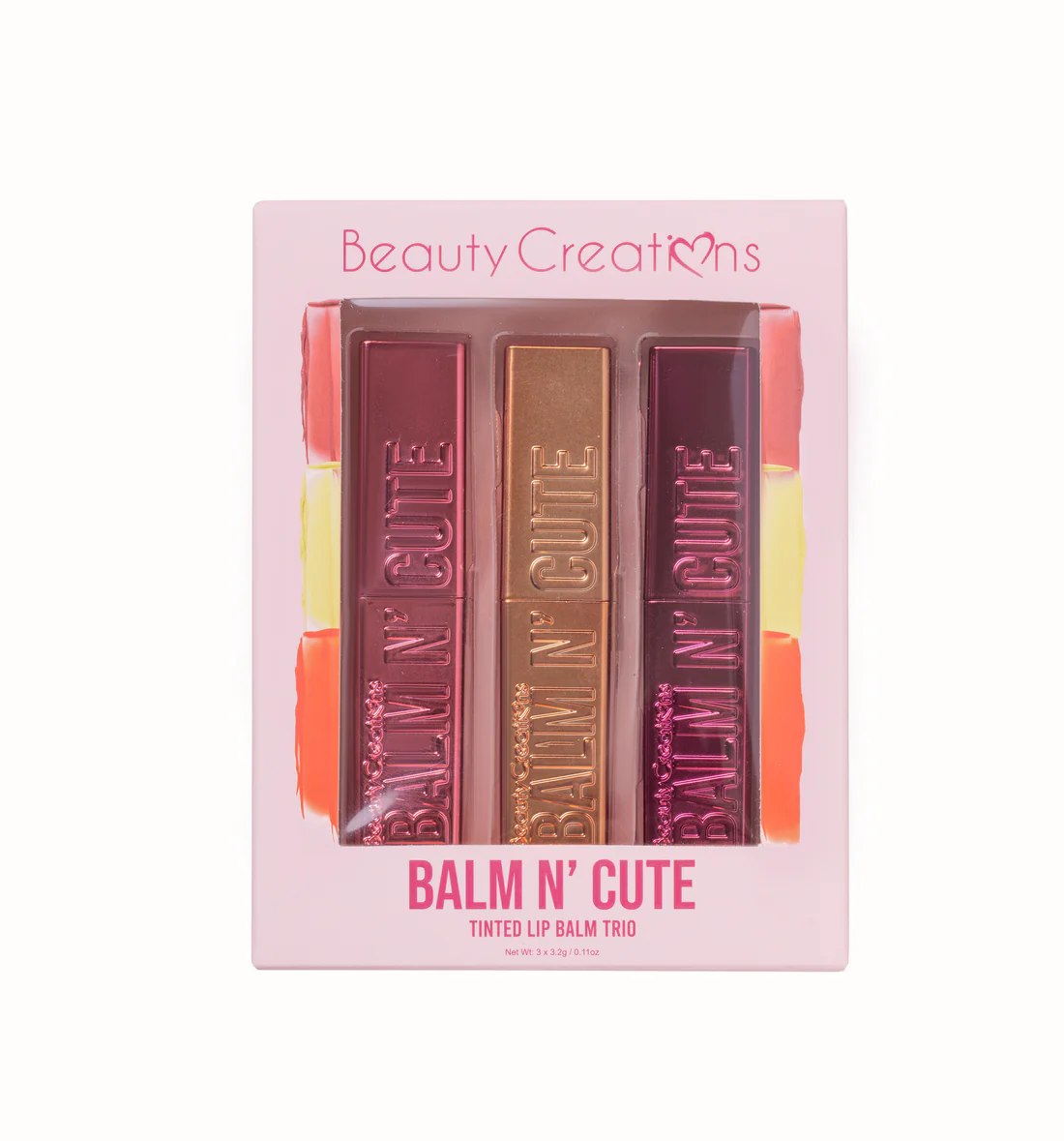 BEAUTY CREATIONS- BALM N' CUTE- TINTED LIP BALM TRIO #2 - 1PC ...