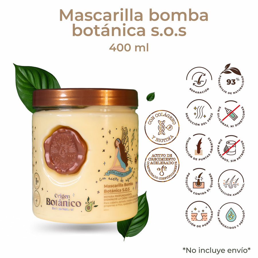 RITUAL BOTANICO- MASCARILLA BOMBA BOTANICA S.O.S-1PC ( WHOLESALE ...