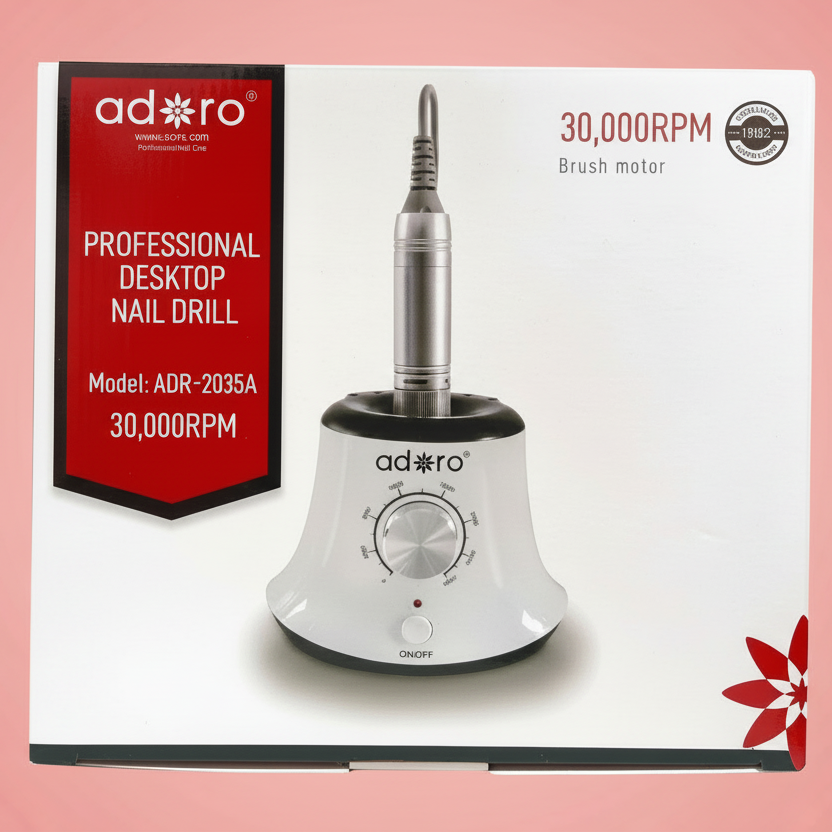 ADORO PROFESSIONAL - DESKTOP NAIL DRILL - (1PCS) – Shopcosmeticsandmore