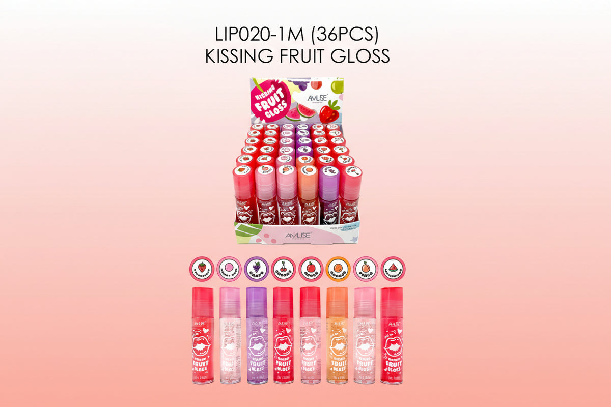 AMUSE - KISSING FRUIT GLOSS - DISPLAY 36PCS OR DISPLAY 72PCS ...