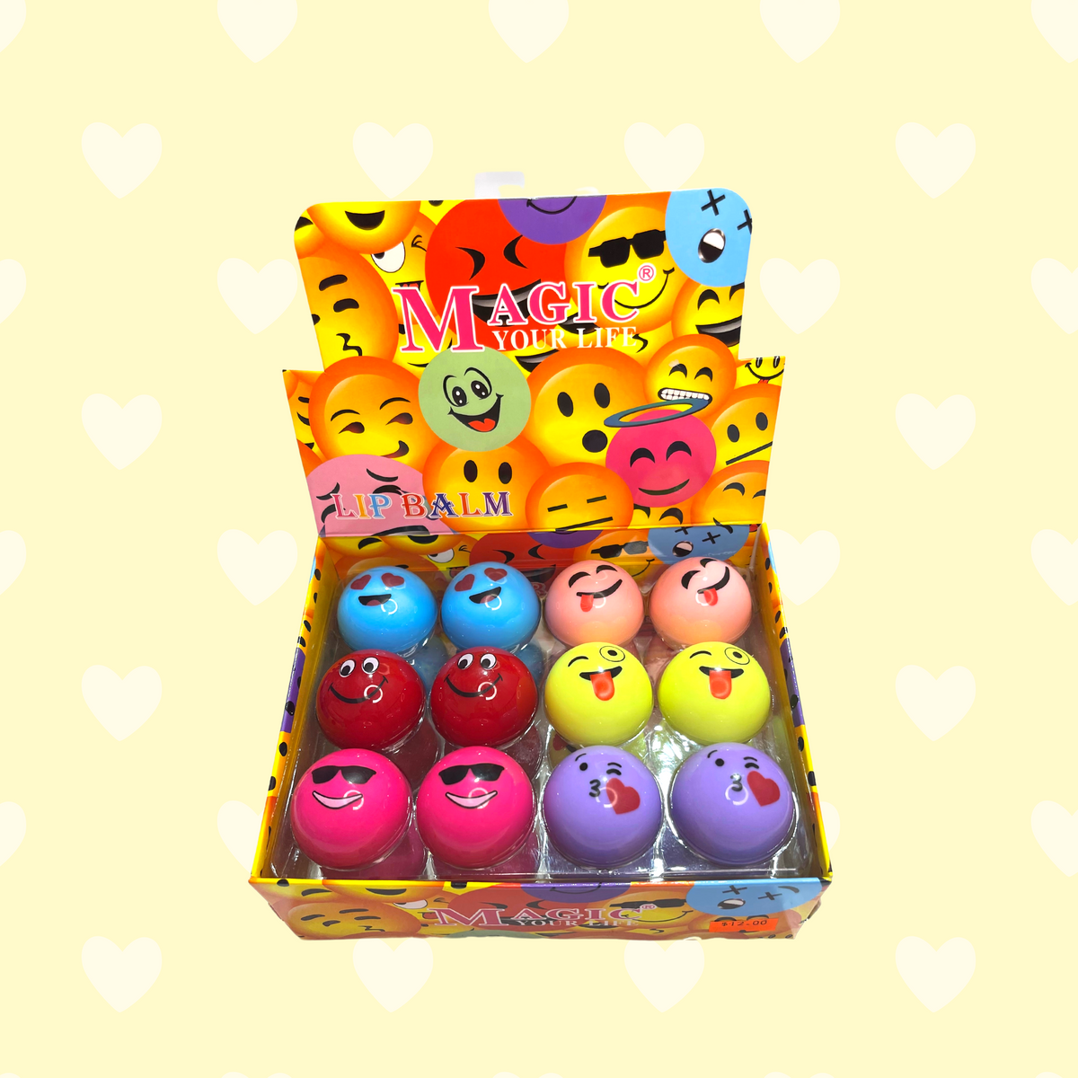 MAGIC YOUR LIFE - EMOJIS LIP BALM - 24 PCS DISPLAY – Shopcosmeticsandmore